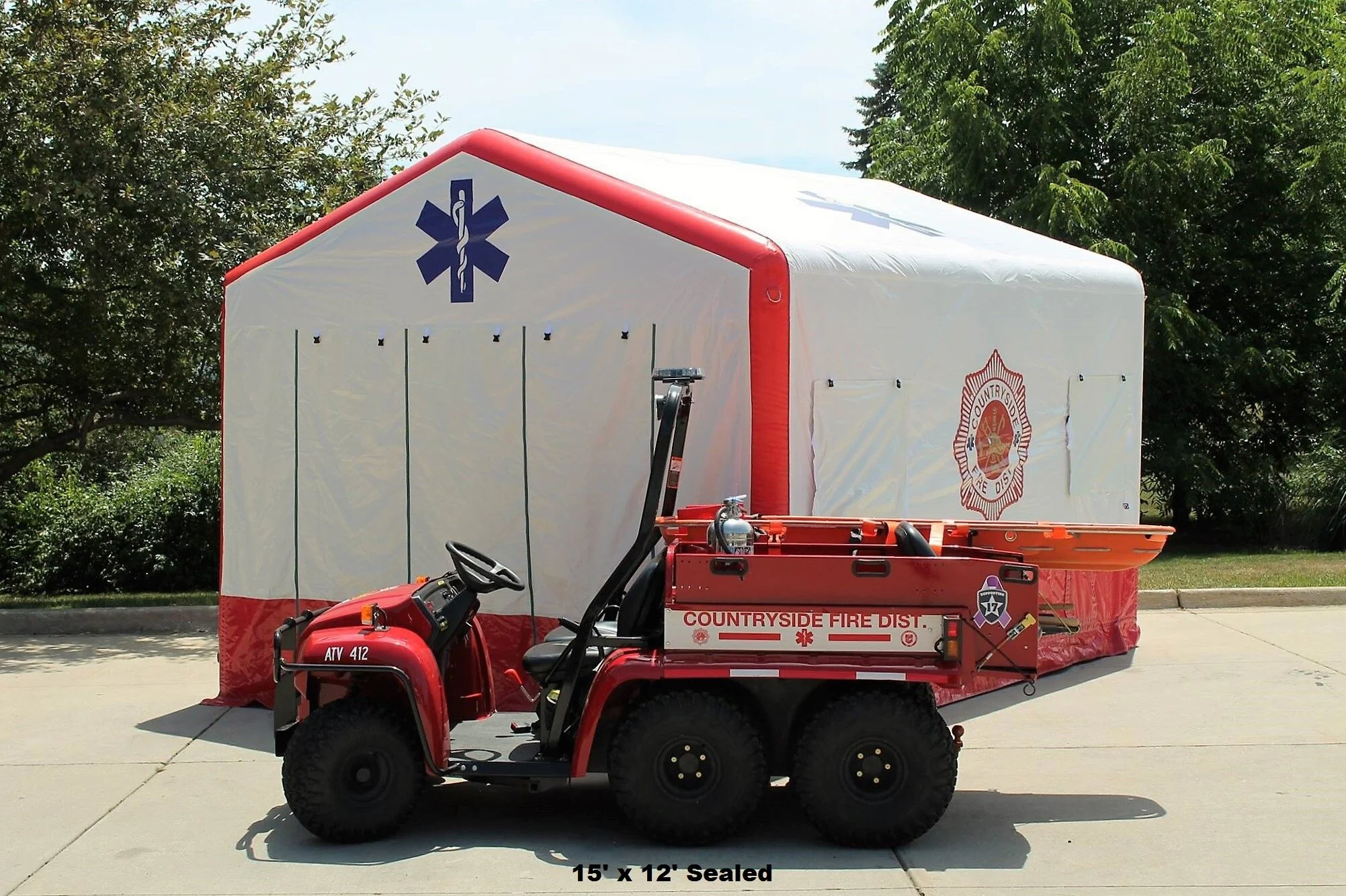 Rehab Tent Specs — Sunbelt Inflatable Tents