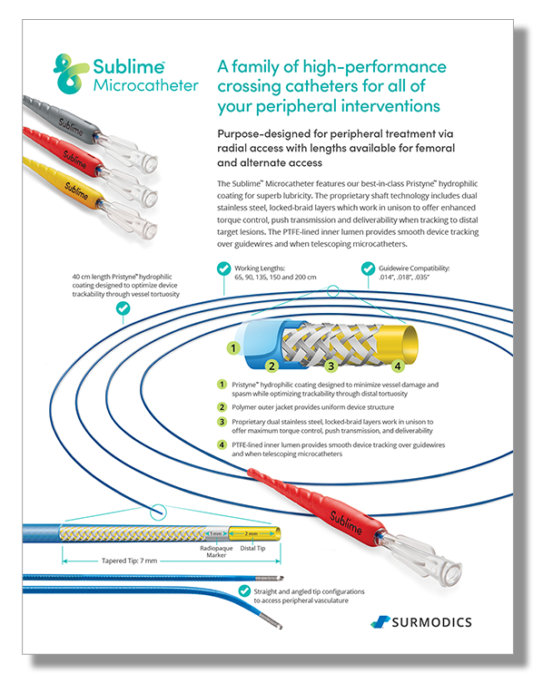 Sublime™ Radial Access Platform