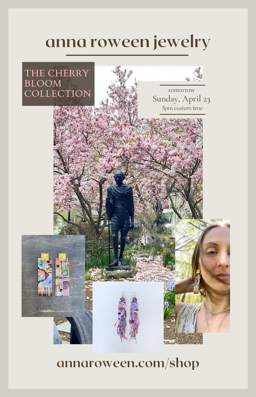 anna roween jewelry — cherry bloom