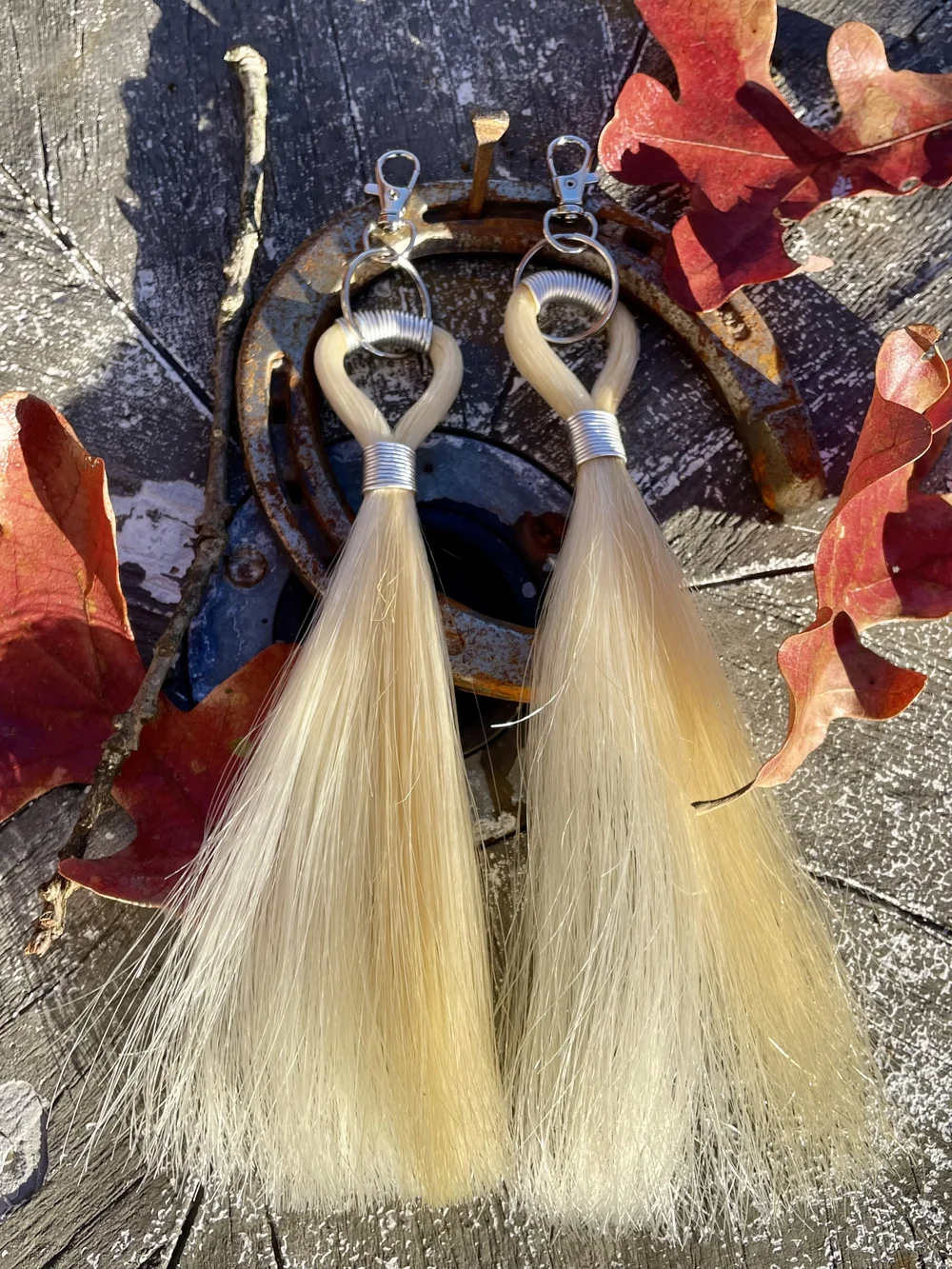 Horse Hair Keychains and Tassels — More Than A Horse Keepsakes