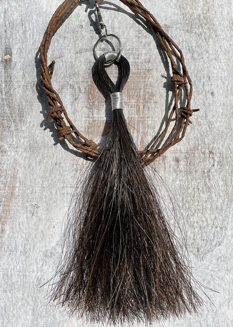 Horse Hair Keychains and Tassels — More Than A Horse Keepsakes