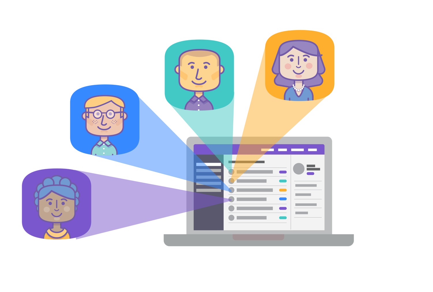 Team Management Database Software — Lineup