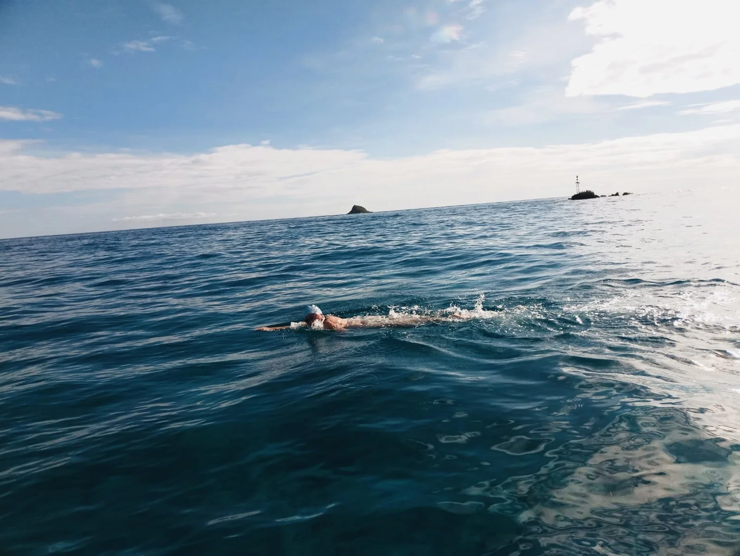 Cross Channel Swim Support — Nevis Aquatic and Sailing Center