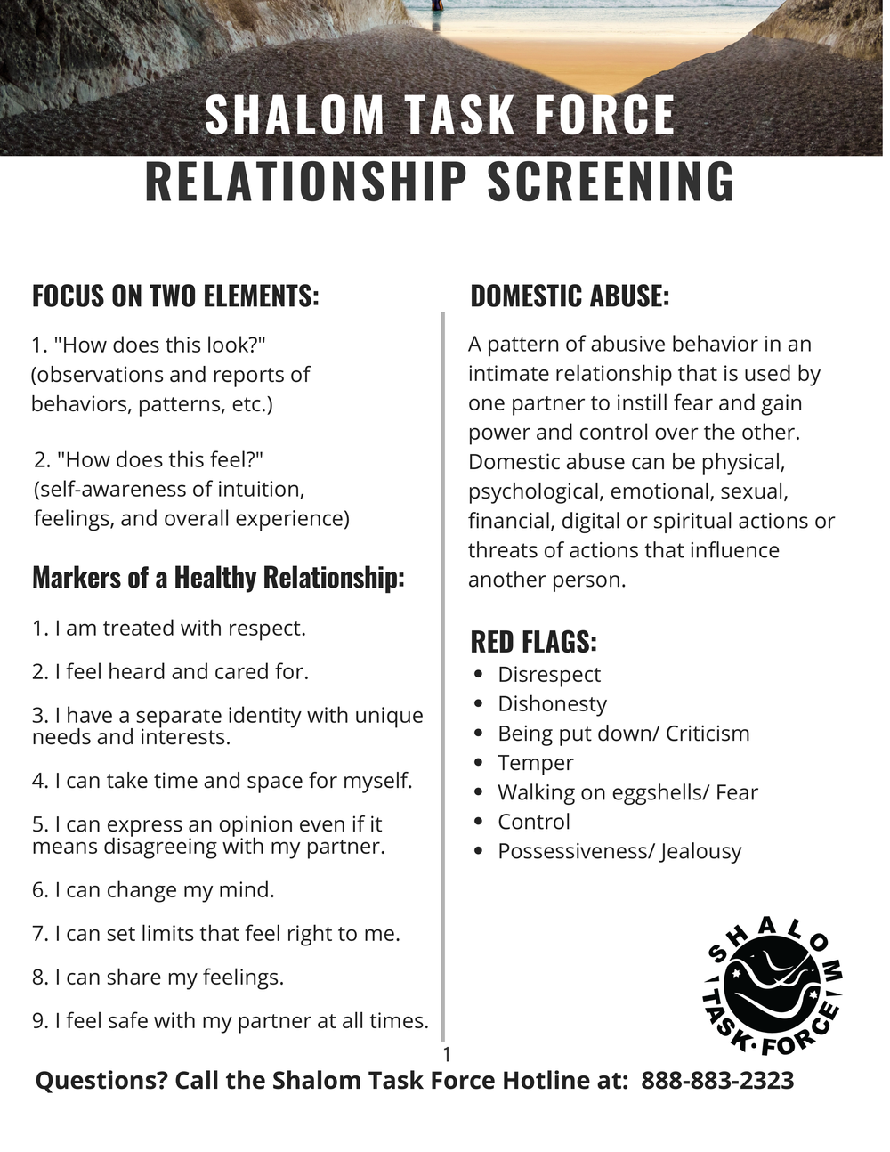 Guides and Educational Materials — Shalom Task Force- Jewish Domestic ...