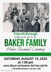 Baker Family Marker Placement Ceremony — The Borough of Folcroft