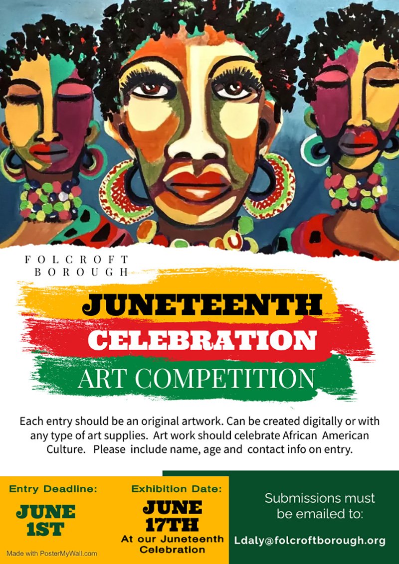 Juneteenth Celebration Art Competition — The Borough of Folcroft