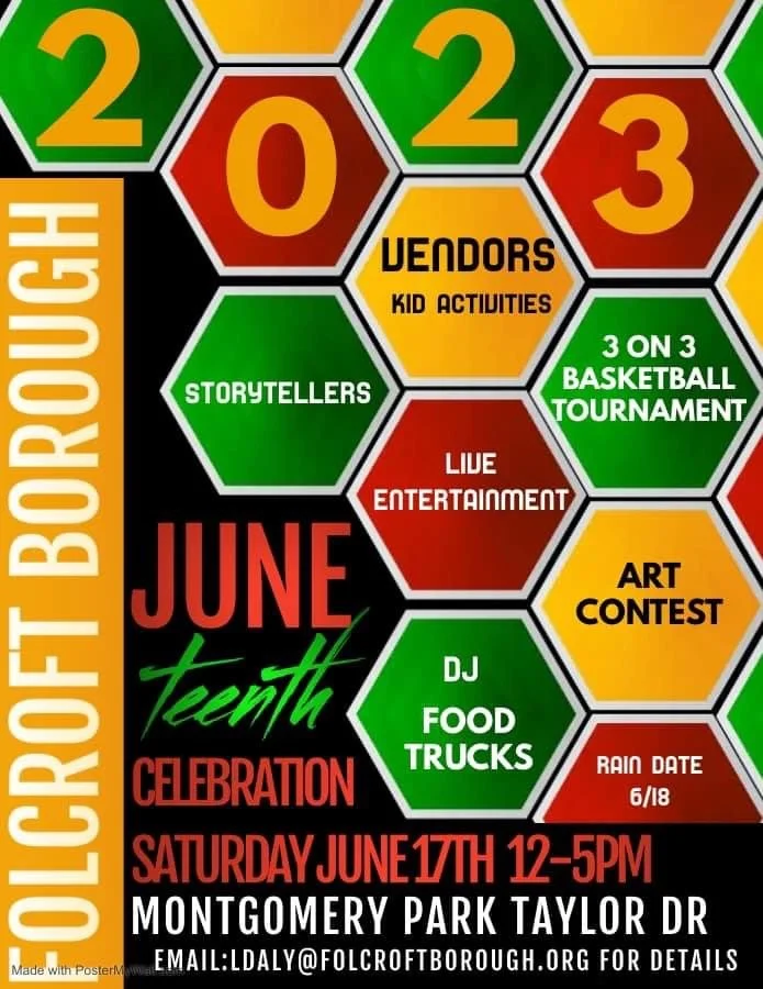 Folcroft Borough Juneteenth Celebration — The Borough of Folcroft