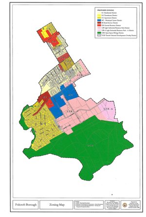 Zoning Map — The Borough of Folcroft