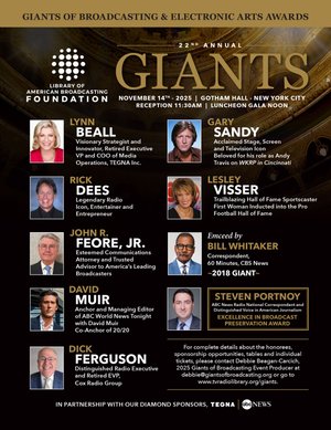 Giants 2025 — Library of American Broadcasting Foundation