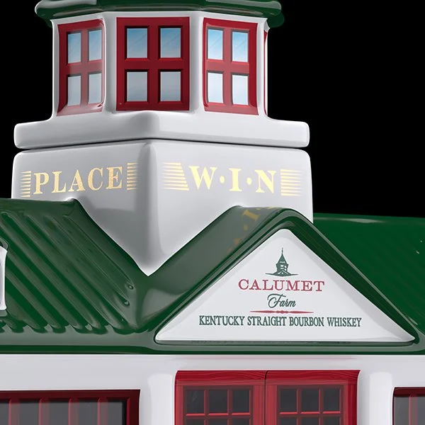 Calumet Farm Bourbon - Ceramic Farm Decanter — Calumet Farm Kentucky ...