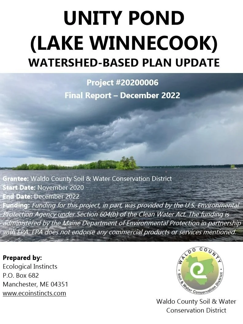 Lake Winnecook Unity Maine