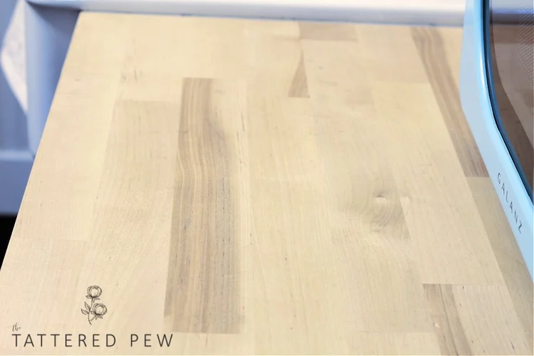 How To Safely Seal Your Butcher Block Countertops — Miss Mustard Seed's ...