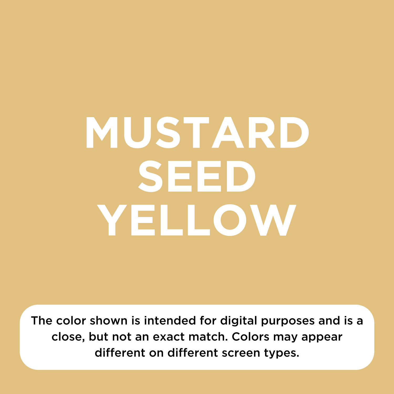 Mustard Seed Yellow — Miss Mustard Seed's Milk Paint