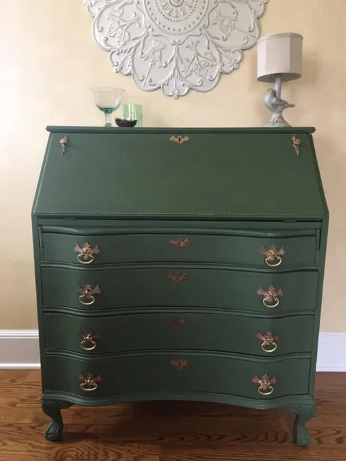 Boxwood Secretary Desk — Miss Mustard Seed's Milk Paint