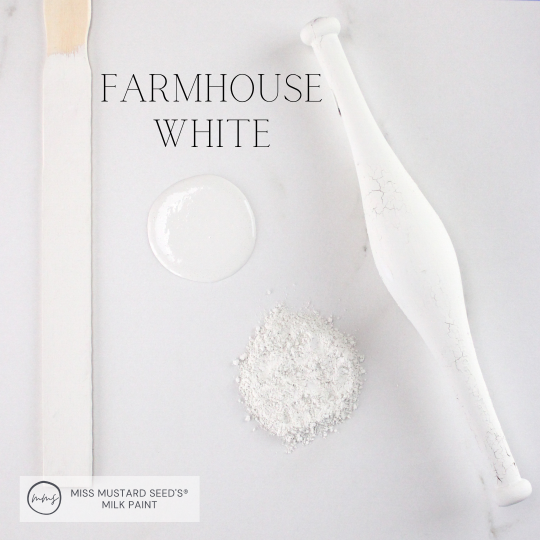 Whitewashing Brick Walls With Farmhouse White Milk Paint — Miss Mustard ...