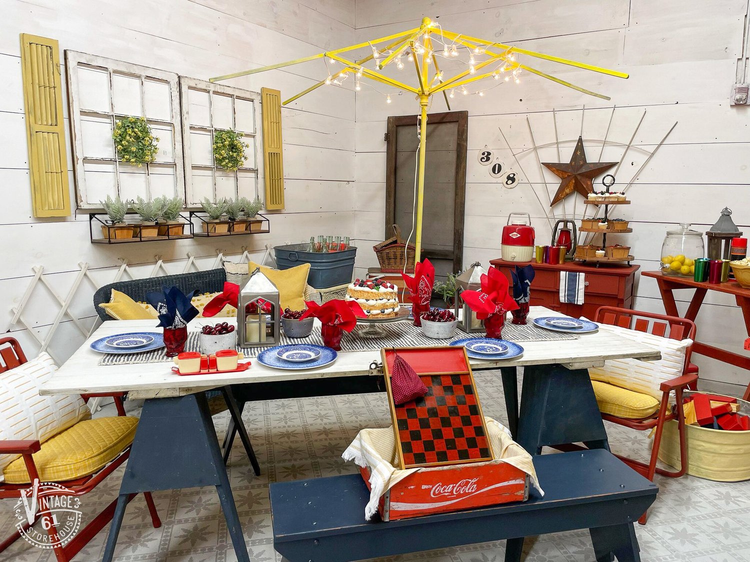 Setting Up A Vintage-Inspired Cookout — Miss Mustard Seed's Milk Paint