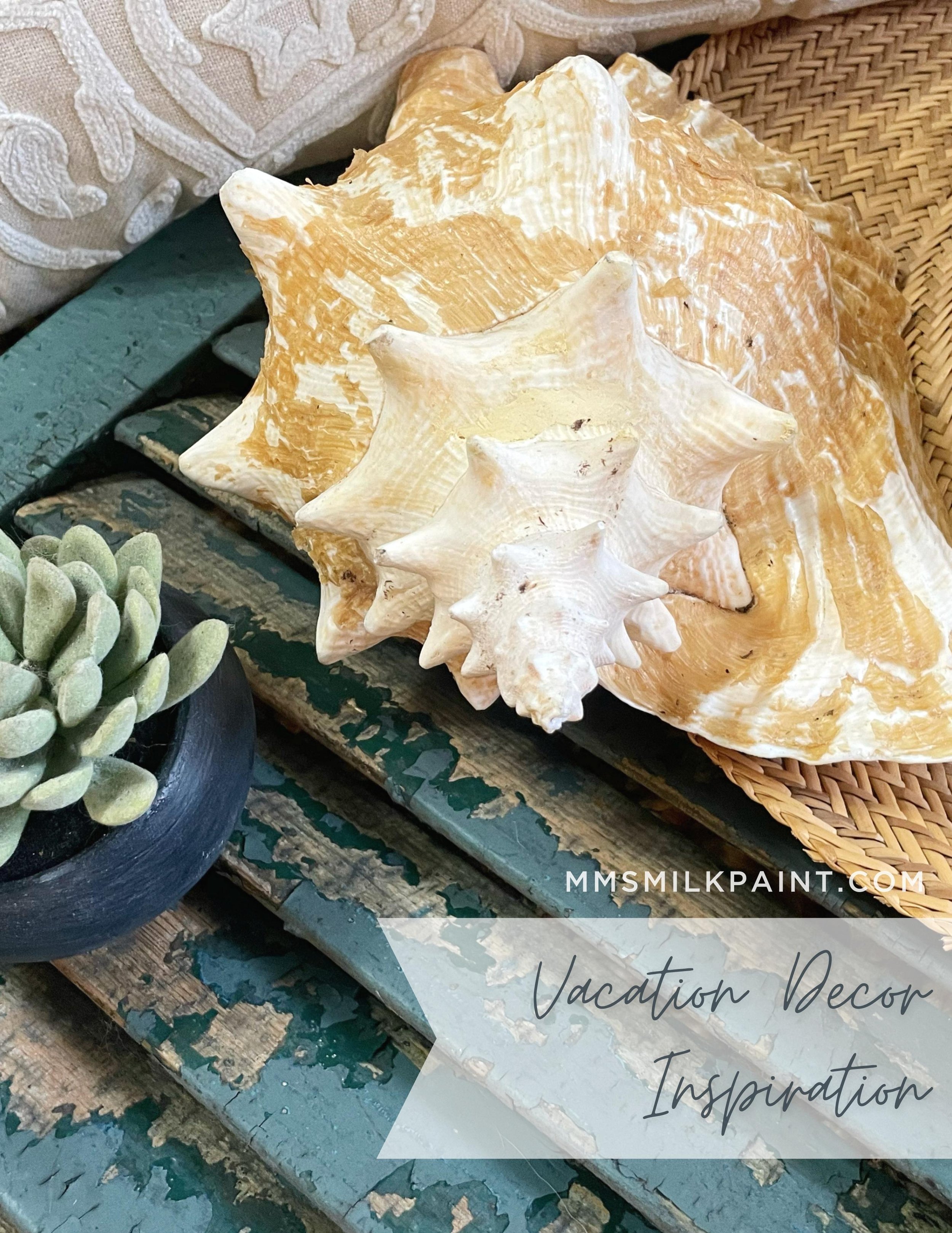 Vacation Decor Inspiration — Miss Mustard Seed's Milk Paint