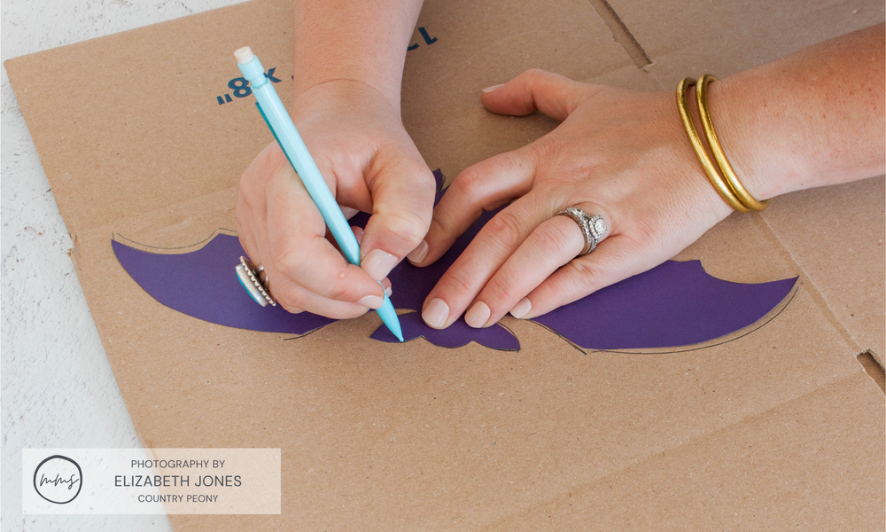 DIY Cardboard Halloween Bats — Miss Mustard Seed's Milk Paint