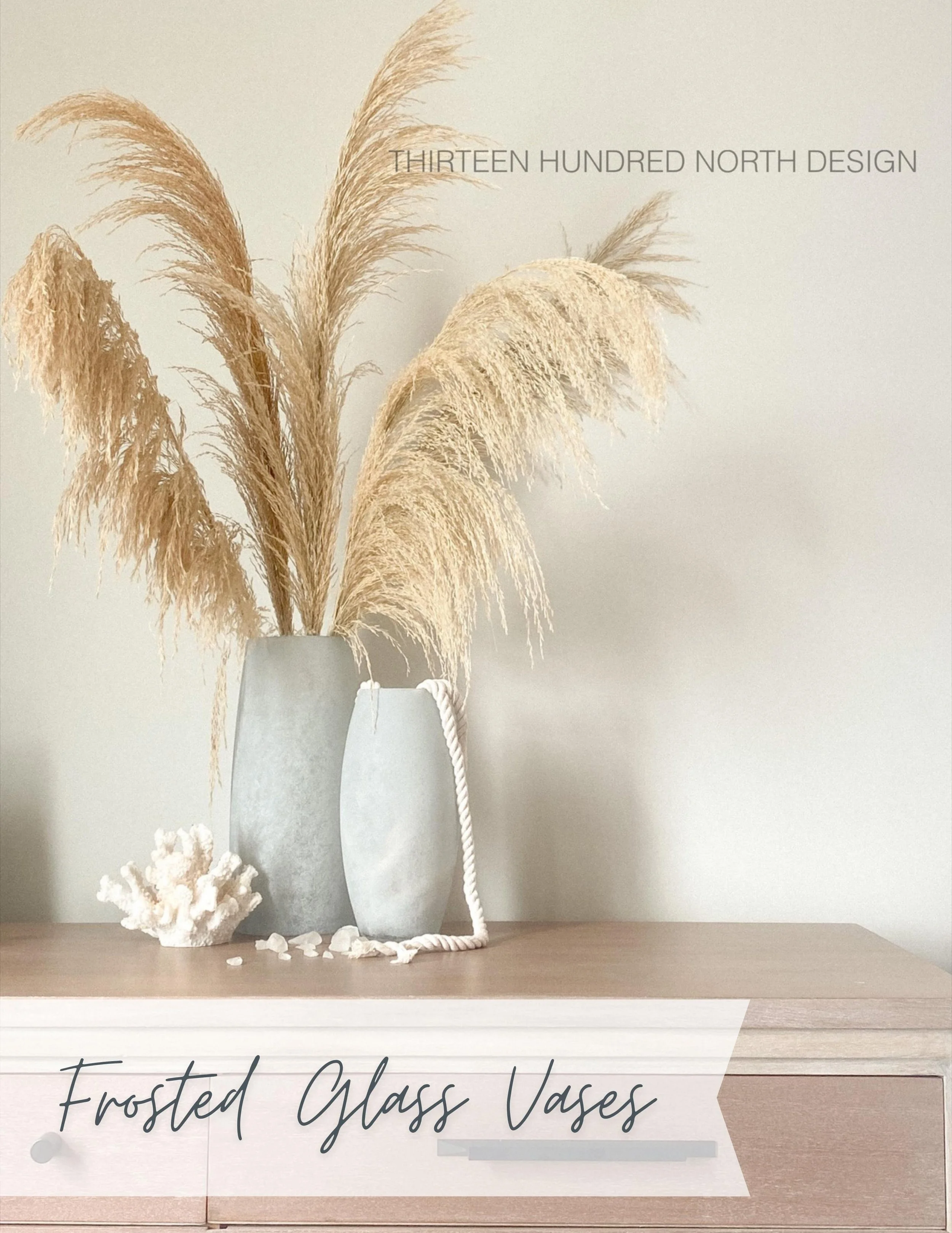 Designer Dupe Frosted Glass Vases — Miss Mustard Seed's Milk Paint