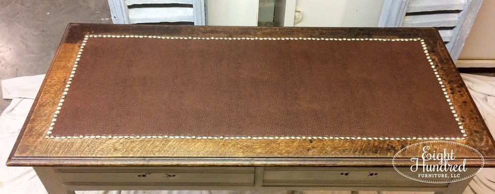 How To Replace Leather Inlay — Miss Mustard Seed's Milk Paint