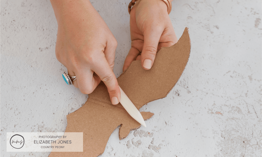 DIY Cardboard Halloween Bats — Miss Mustard Seed's Milk Paint