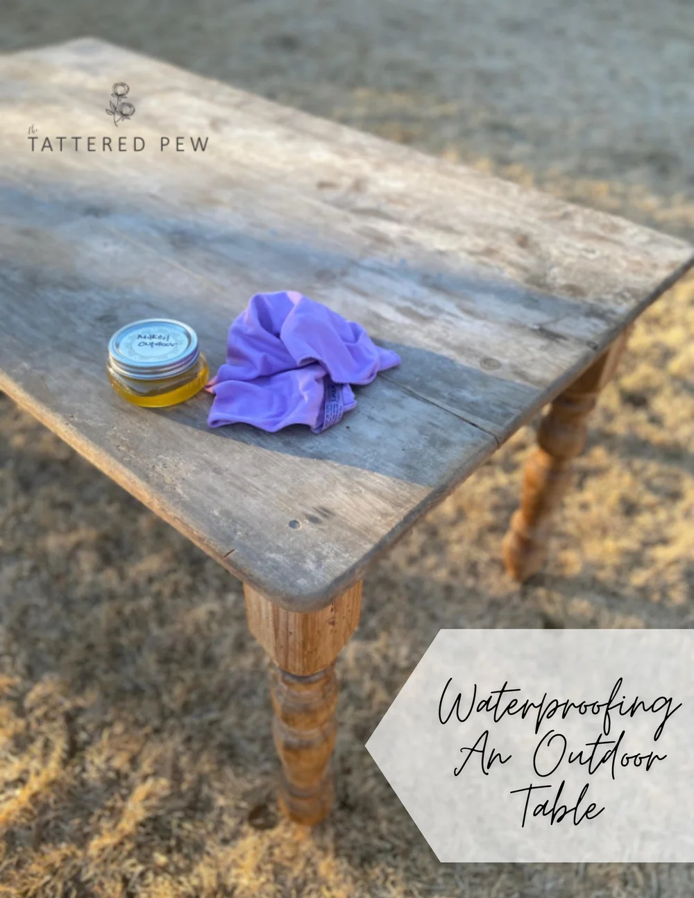 How To Waterproof And Seal An Outdoor Table With MilkOil™-Outdoor ...