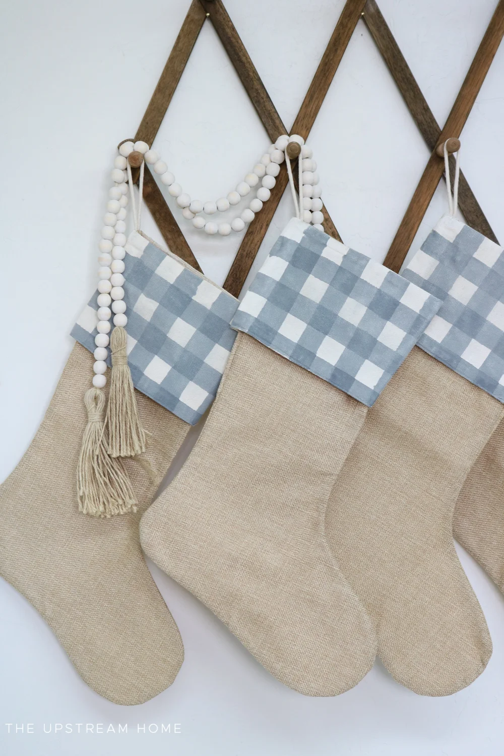 Buffalo Plaid Christmas Stockings — Miss Mustard Seed's Milk Paint