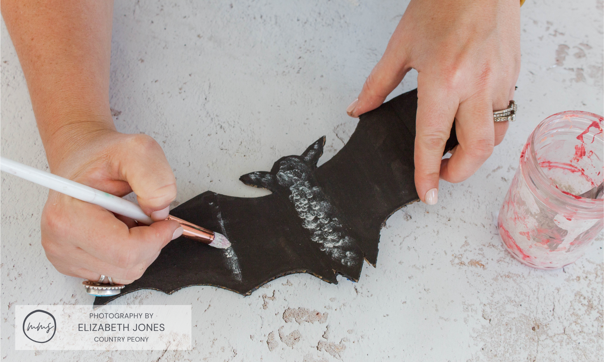 DIY Cardboard Halloween Bats — Miss Mustard Seed's Milk Paint