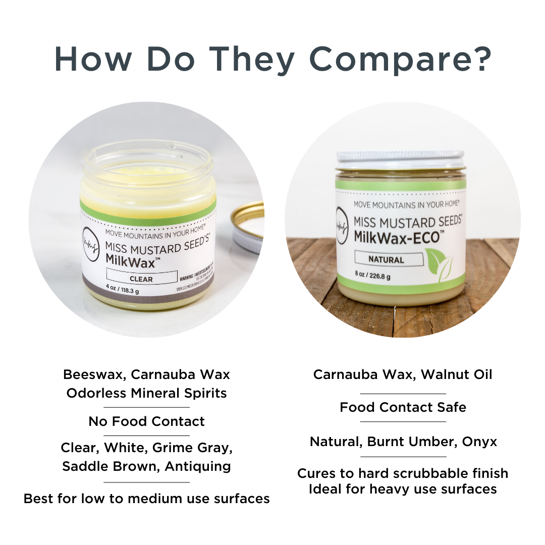 Say Hello To New and Improved MilkWax™! — Miss Mustard Seed's Milk Paint
