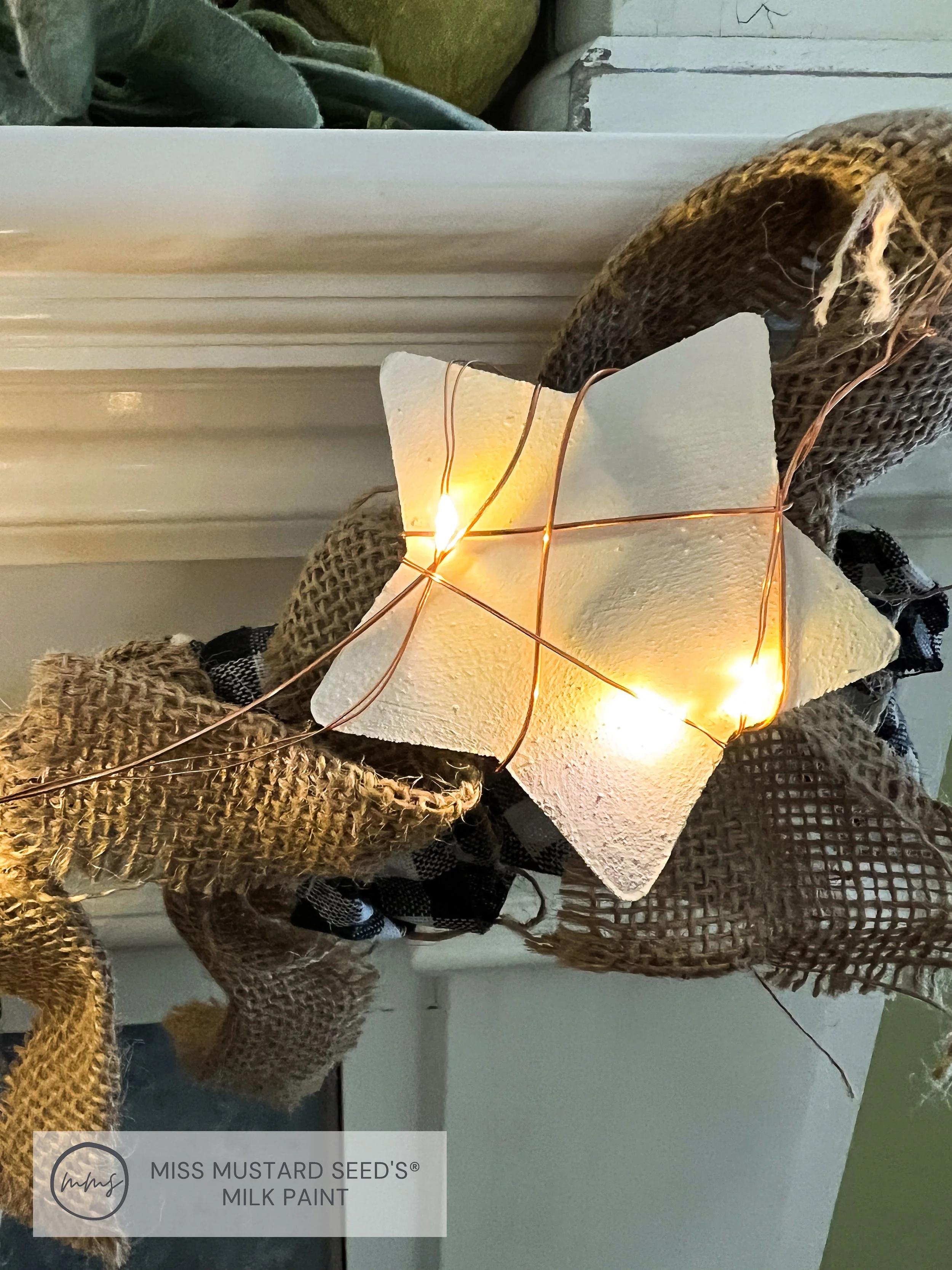 DIY Star-Themed Holiday Decor — Miss Mustard Seed's Milk Paint