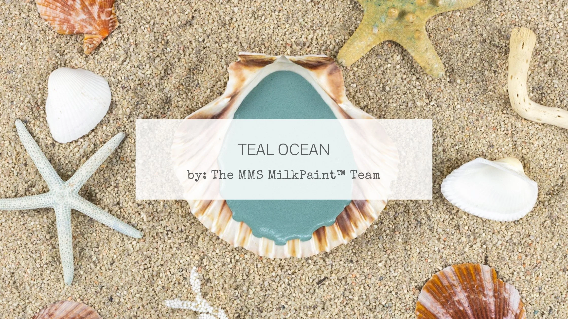 Teal Ocean — Miss Mustard Seed's Milk Paint