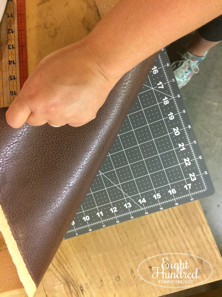 How To Replace Leather Inlay — Miss Mustard Seed's Milk Paint