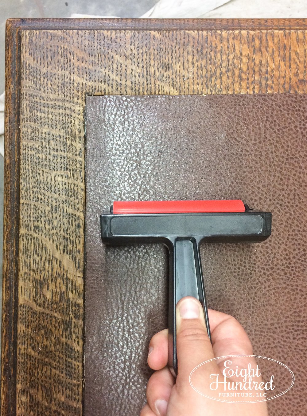 How To Replace Leather Inlay — Miss Mustard Seed's Milk Paint