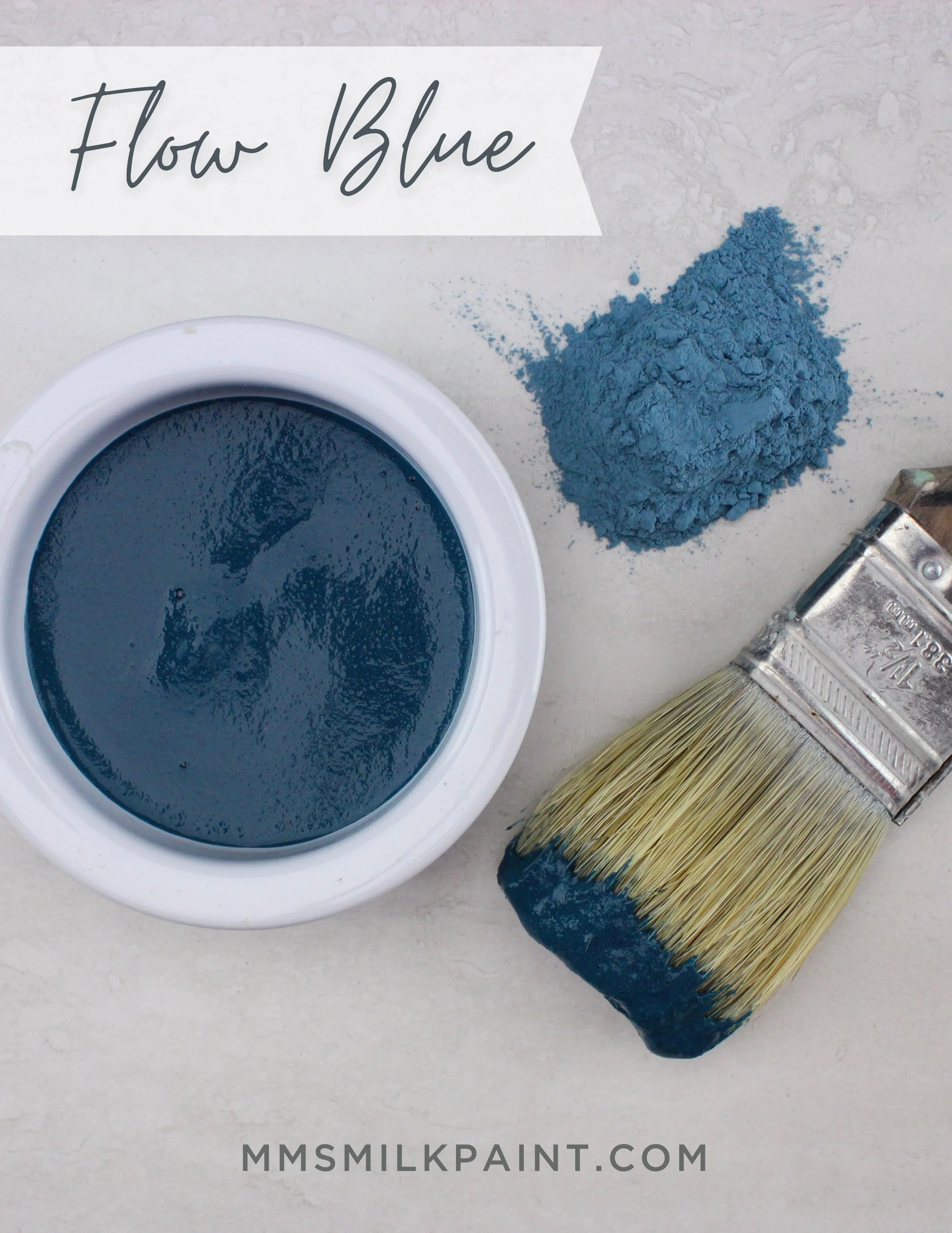 Flow Blue — Miss Mustard Seed's Milk Paint