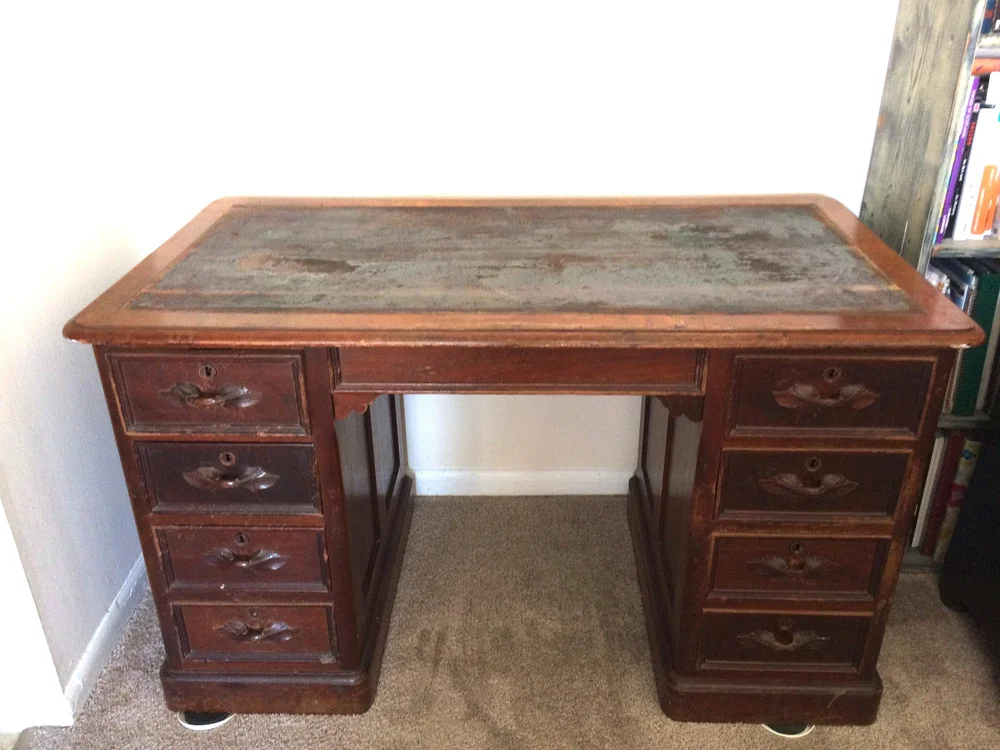 How To Replace Leather Inlay — Miss Mustard Seed's Milk Paint