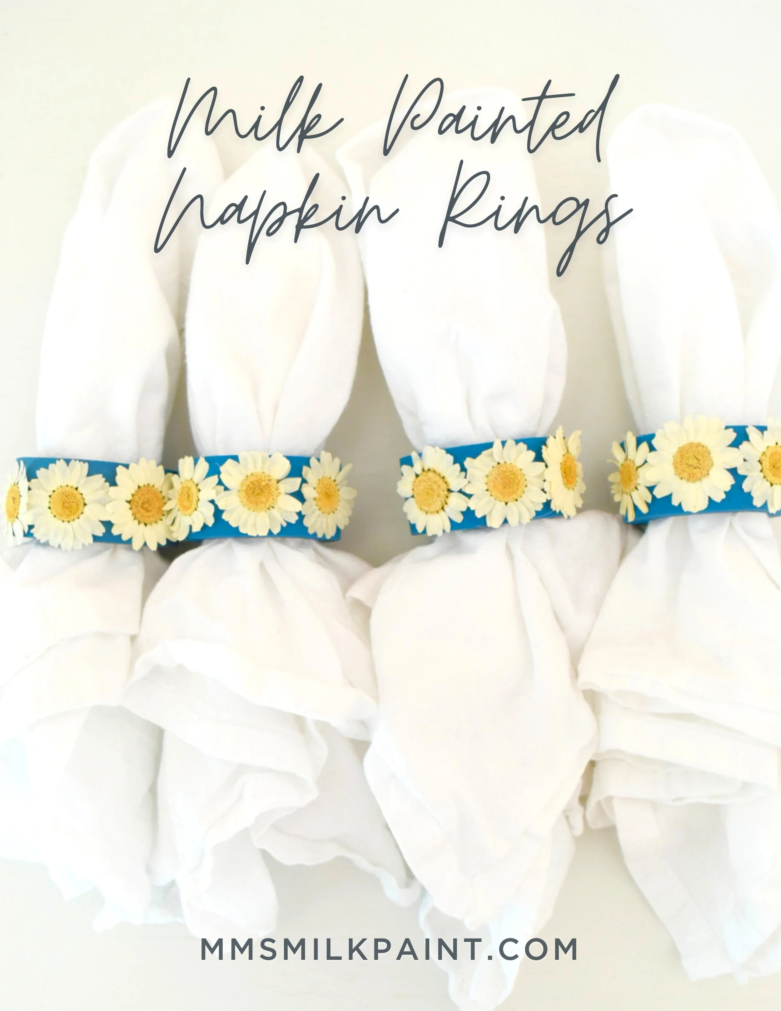 Using MMS MilkPaint™ To Customize Napkin Rings — Miss Mustard Seed's ...