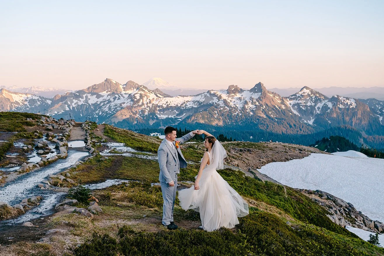 Mount Rainier Elopement Guide | 2025 - Running Wild Studio