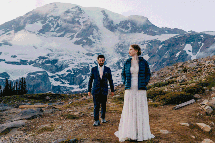 Epic Hiking Elopement to Panorama Point - Running Wild Studio