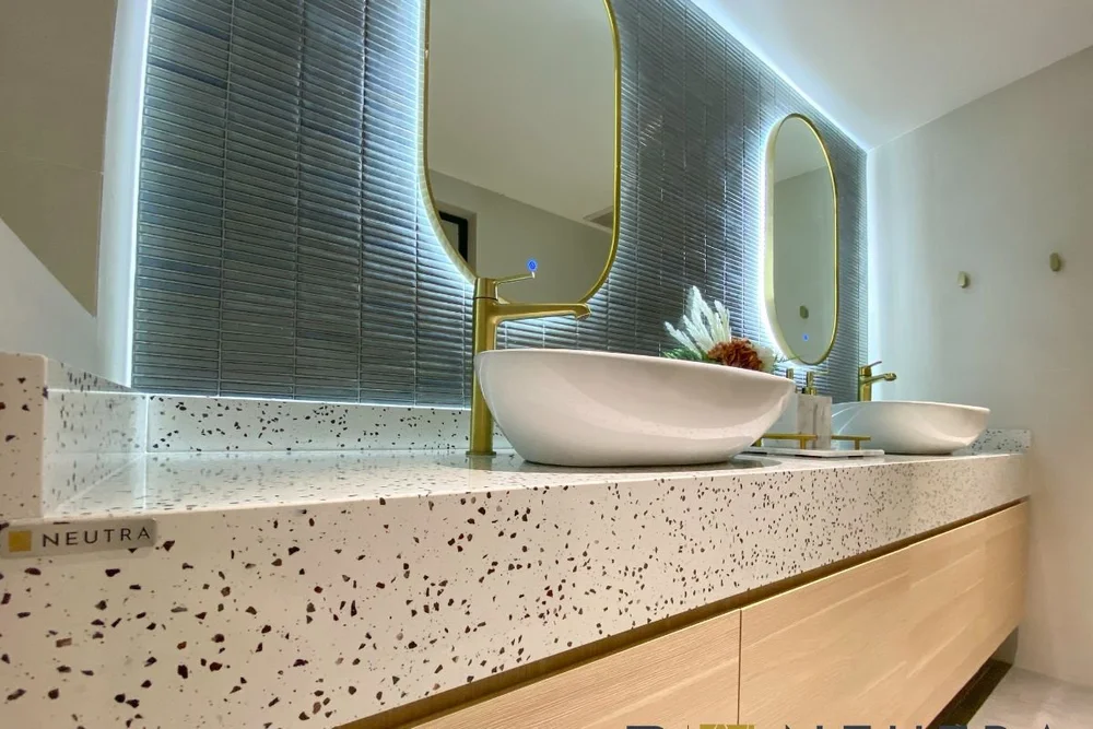 2024 Quartz Stone Countertop Trends for a Modern Bathroom Makeover ...