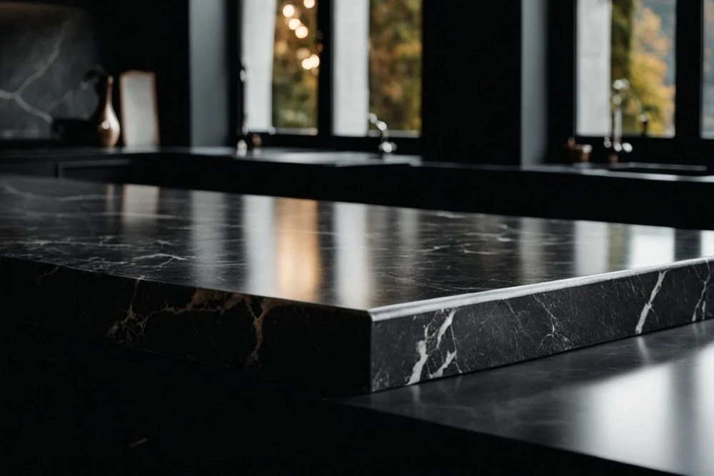How a Black Quartz Kitchen Top Makes a Statement — Bellus Group