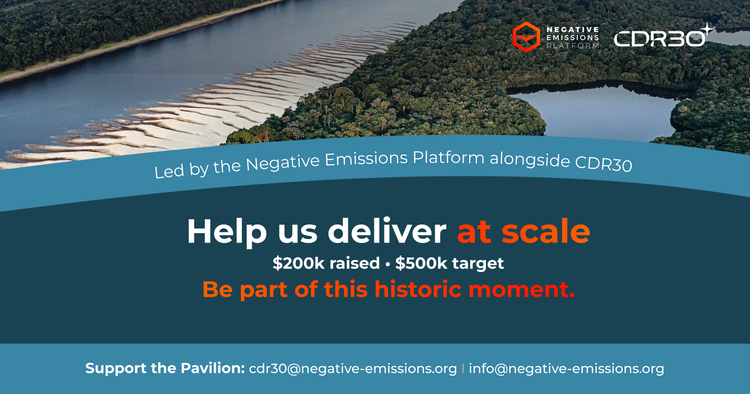 A Home for Carbon Removals at COP30 — Negative Emissions Platform