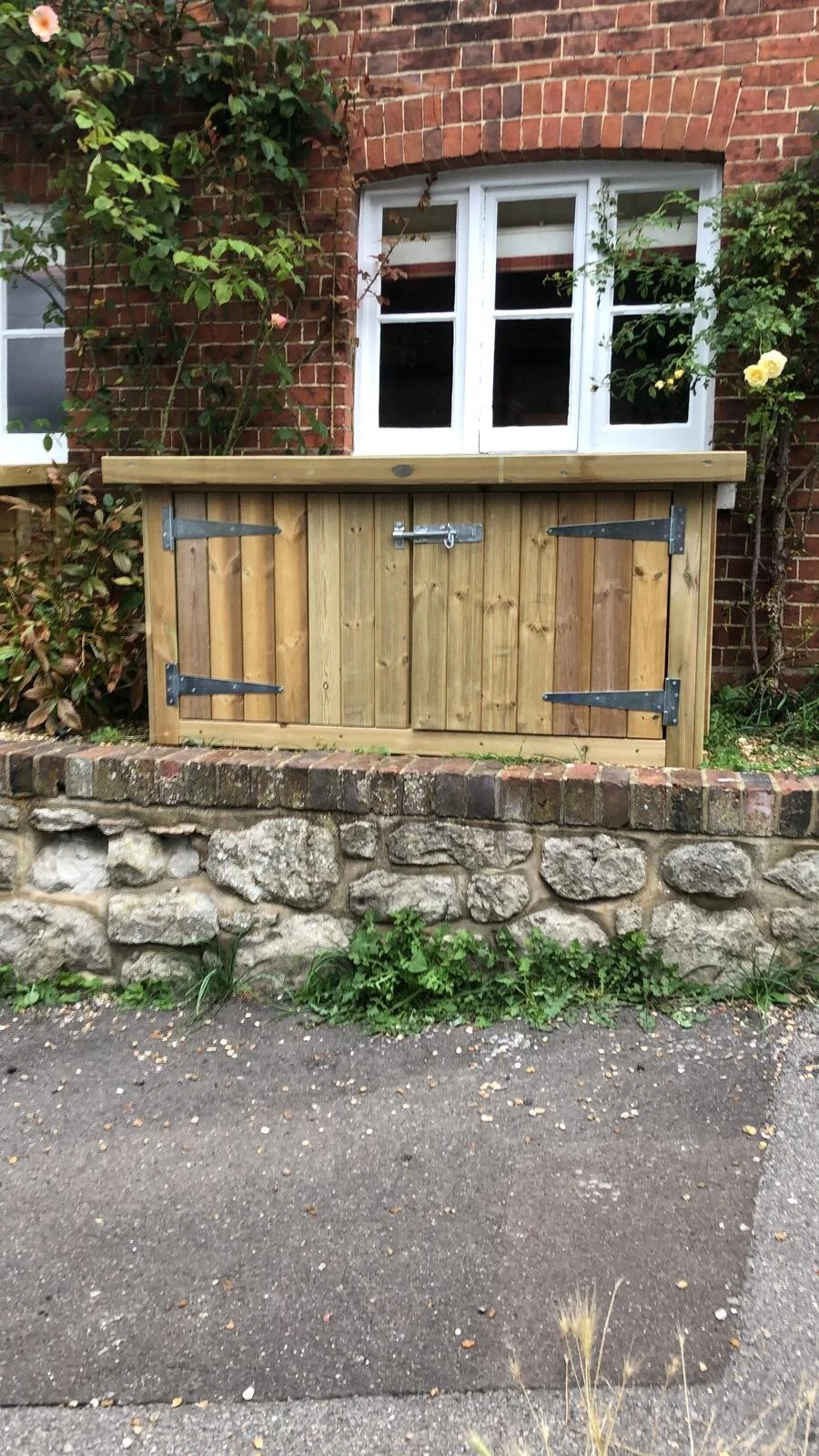 Log and storage boxes — Plane and Simple Garden