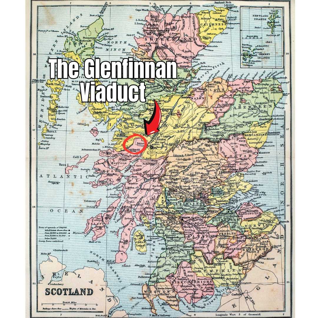 The Harry Potter Bridge in Scotland: Glenfinnan Viaduct