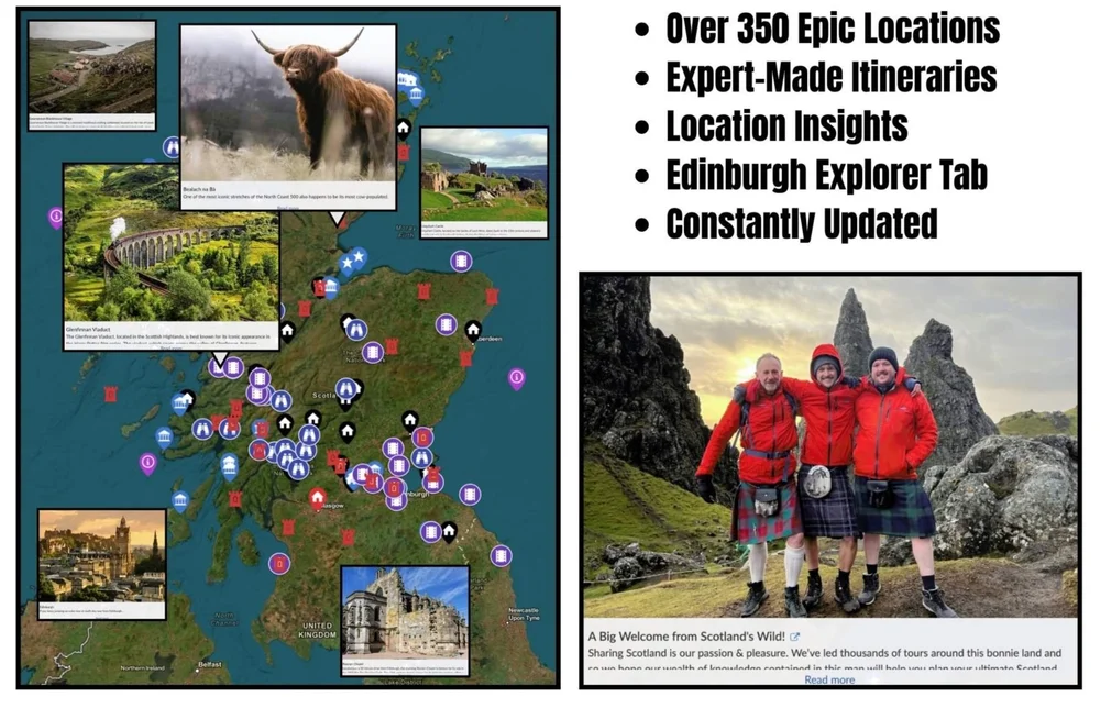 The Ultimate Scotland Map