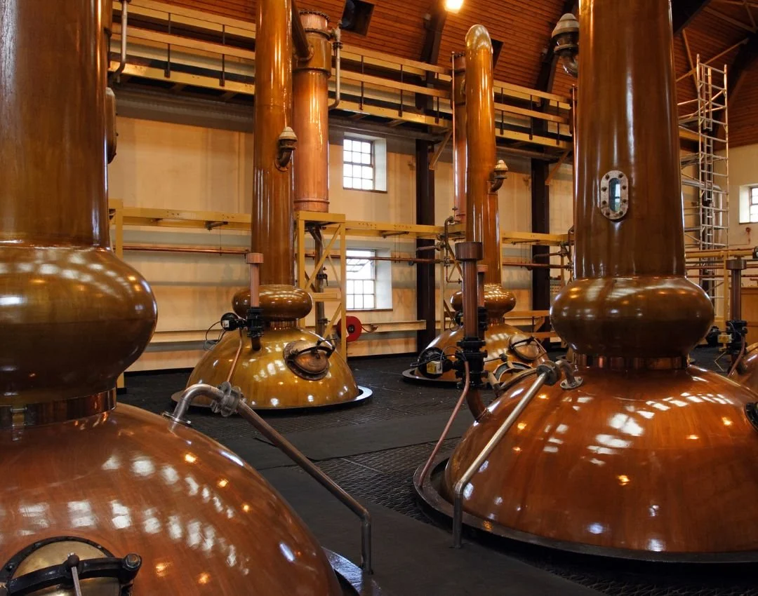 Tobermory Whisky Distillery in Scotland