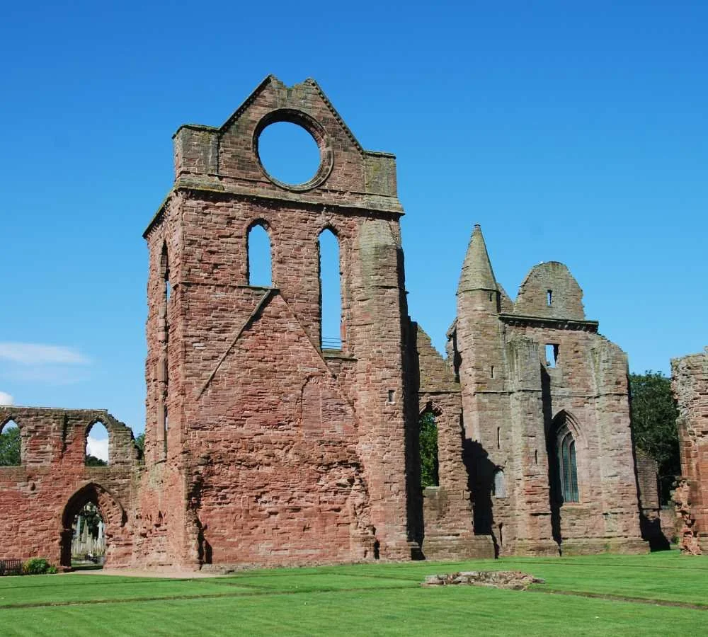 Arbroath Abbey in Scotland