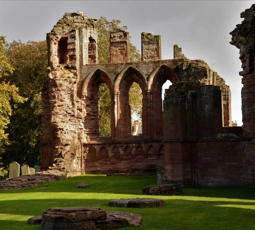 Arbroath Abbey in Scotland