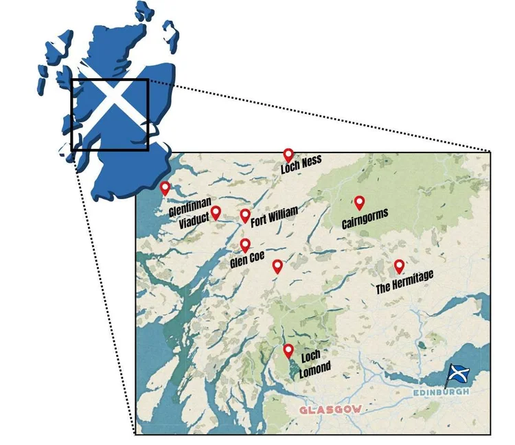 Harry Potters Hogwarts Express Steam Train plus Loch Ness Cruise - 2 ...