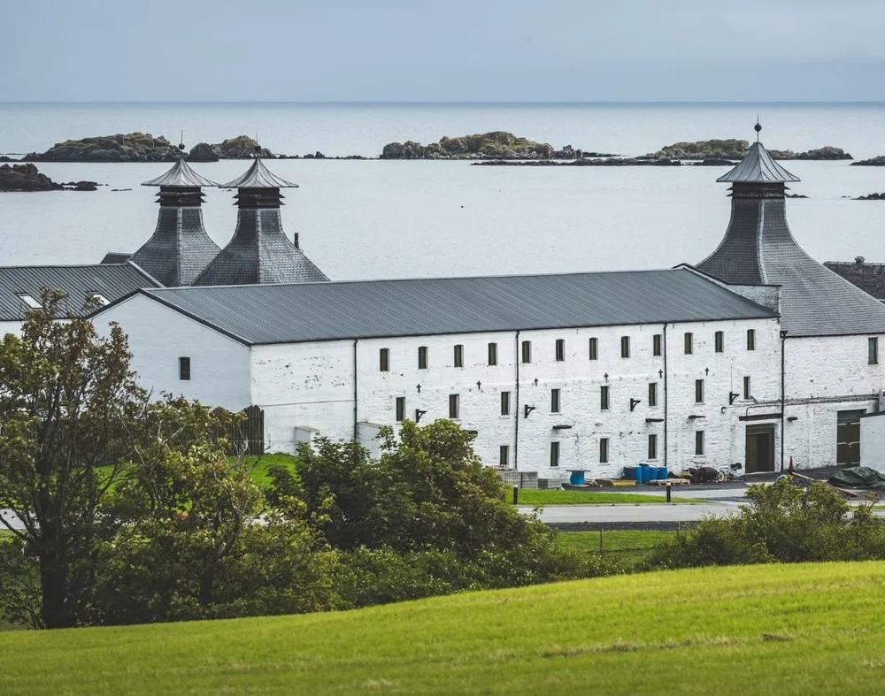 Laphroaig Whisky Distillery in Scotland