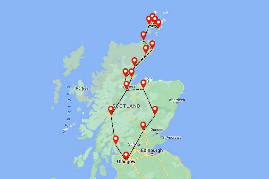 Orkney Islands & North Coast 500, 5 Day Tour from Glasgow